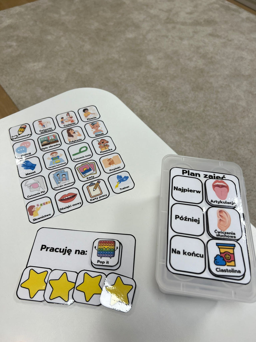 Plan zajęć + tablica motywacyjna – educastore.pl